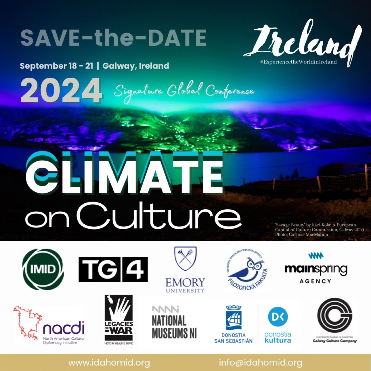 Climate on Culture 2024 Conference - Galway Culture Company