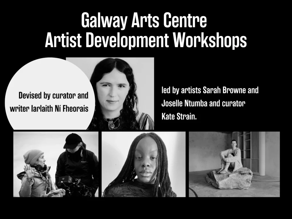 Galway Arts Centre Artist Development Workshops - Galway Culture Company